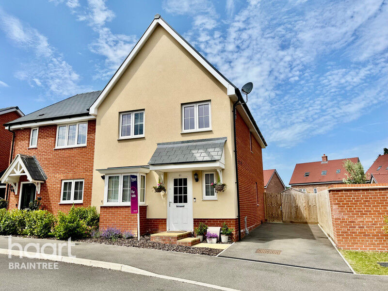 3 bedroom Semi-detached house | Townrow Avenue, Braintree | £390,000 ...